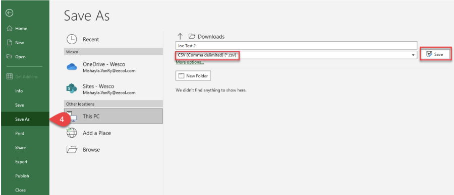 Importing Your Action@EECOL Saved Carts – EECOL Customer Service